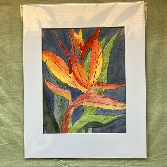 Art | Watercolor Botanical Wall Art Plant Leaves Painting Framed In ...